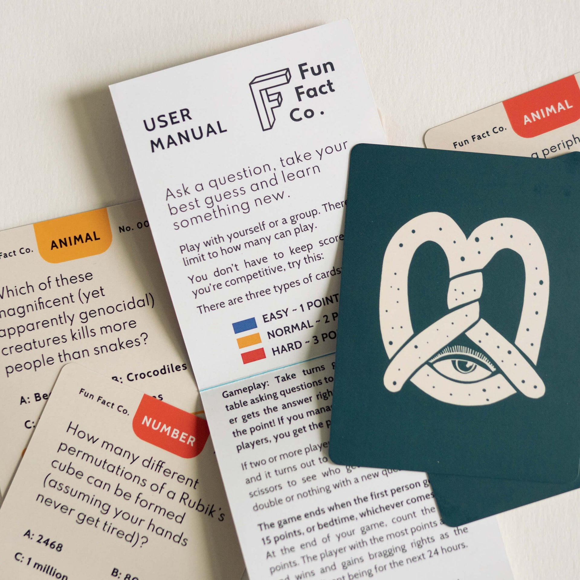 The Party Mix: A Fun Fact Trivia Card Game | Fun Fact Co.