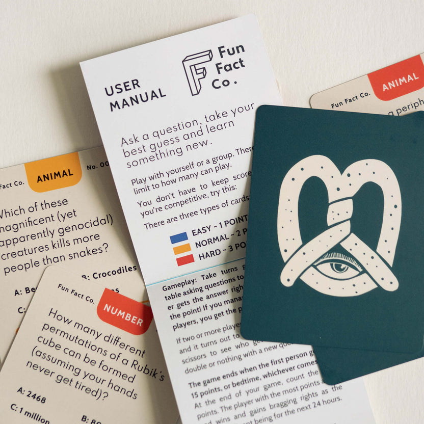The Party Mix: A Fun Fact Trivia Card Game | Fun Fact Co.