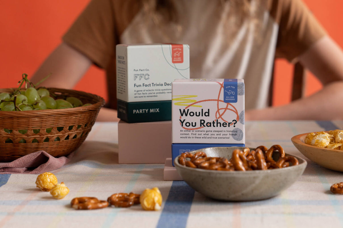 Fun Fact Co. | Factual Funny Trivia Card Games for Smart People