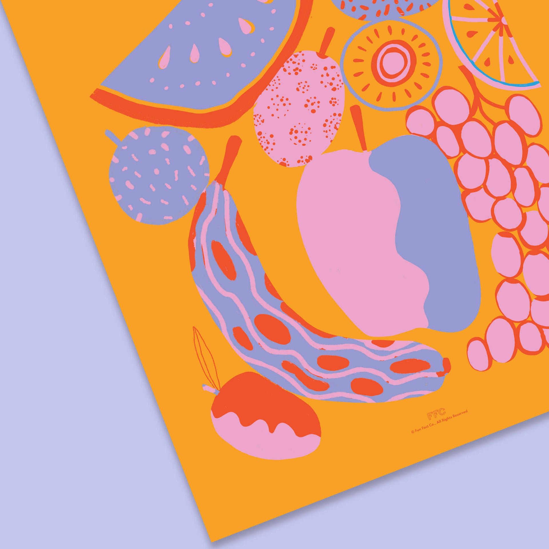 Fruit Fun Facts Print | Fun Fact Co.