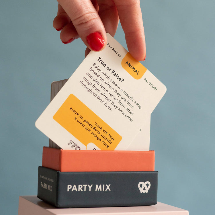 The Party Mix I: A Fun Fact Trivia Card Game | Fun Fact Co.