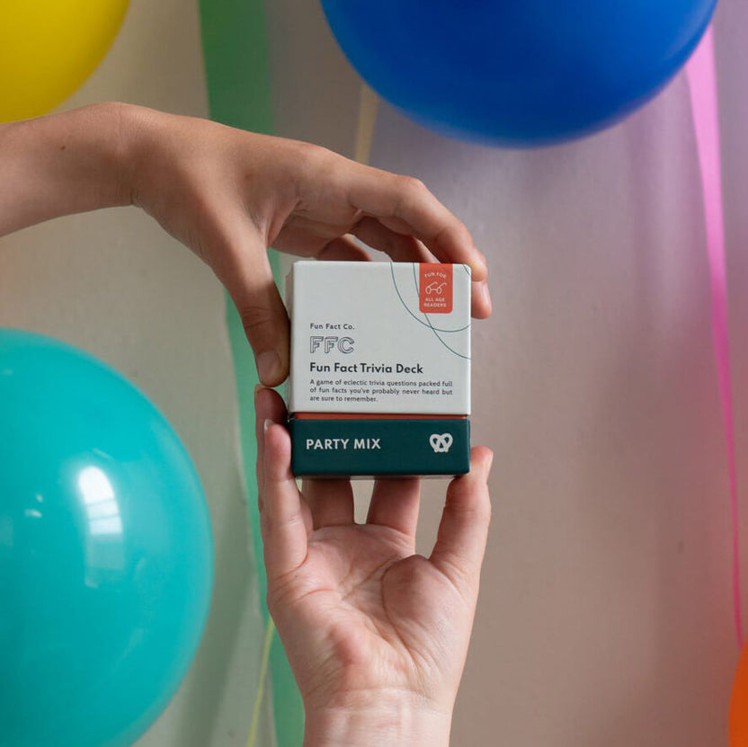 The Party Mix: A Fun Fact Trivia Card Game | Fun Fact Co.