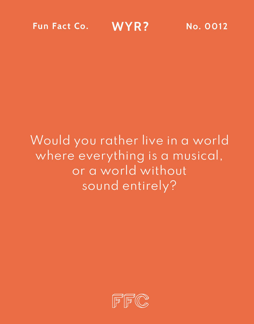 Would You Rather (from History) Card Game | Fun Fact Co.